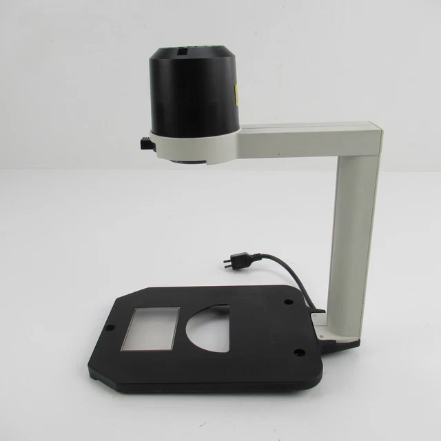 NIKON ECLIPSE TS100 Inverted Microscope Stage W/ Overhead Light Column ...