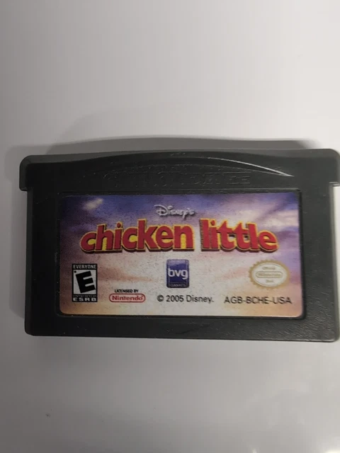 CHICKEN LITTLE NINTENDO Game Boy Advance Original Game £2.86 - PicClick UK