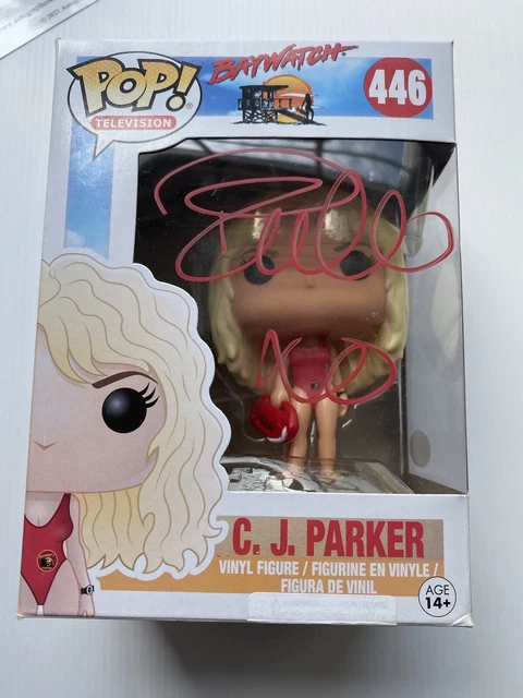 PAMELA ANDERSON AUTOGRAPH - C. J. Parker - Baywatch - Signed Funko Pop ...