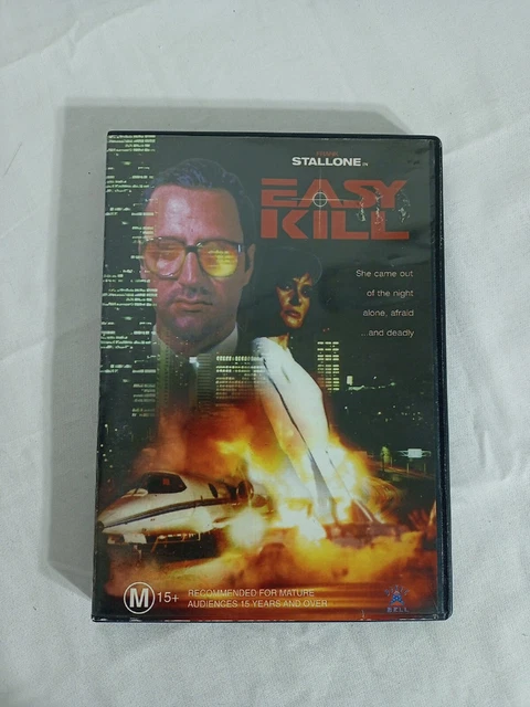 EASY KILL EX-RENTAL region 4 DVD (1989 Frank Stallone action movie ...