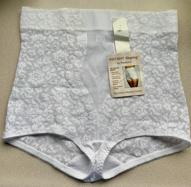 NEW OLD STOCK With Tags Plusform Instant Shaping Hi Waist Briefs Size ...