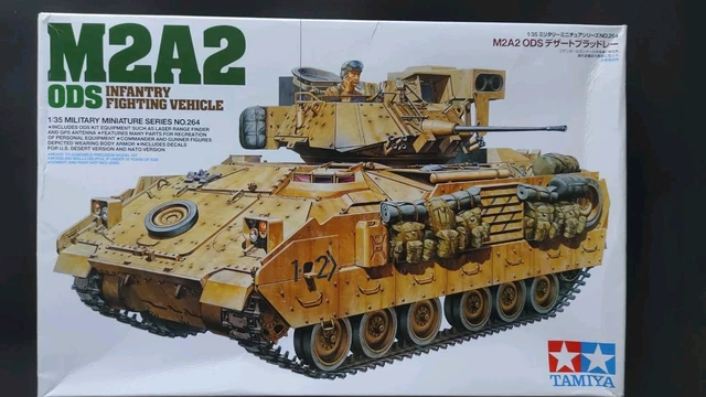 TAMIYA 35264 M2A2 ODS IFV Bradley Tank 1:35 Scale Kit £30.00 - PicClick UK