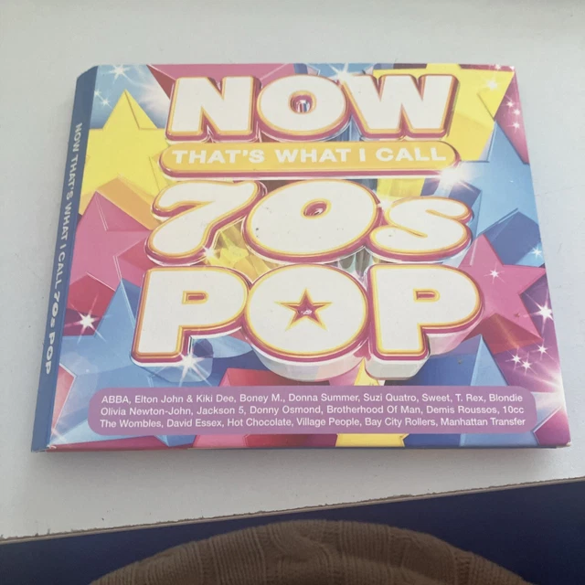NOW THAT'S WHAT I Call 70s Pop 4 CD 2022. Now Thats What I Call Music £19.75 - PicClick UK