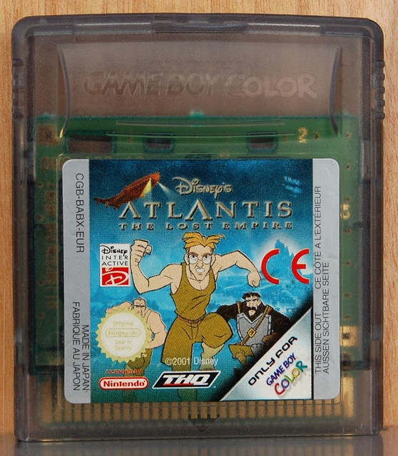 ATLANTIS THE LOST Empire - Game Boy Color - Version España - Cartucho ...