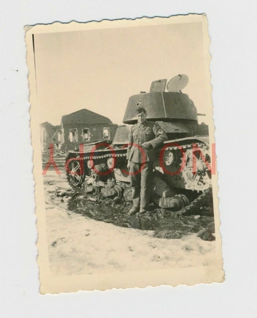 FOTO WK2 Russland russischer beute Panzer #20 EUR 34,90 - PicClick DE
