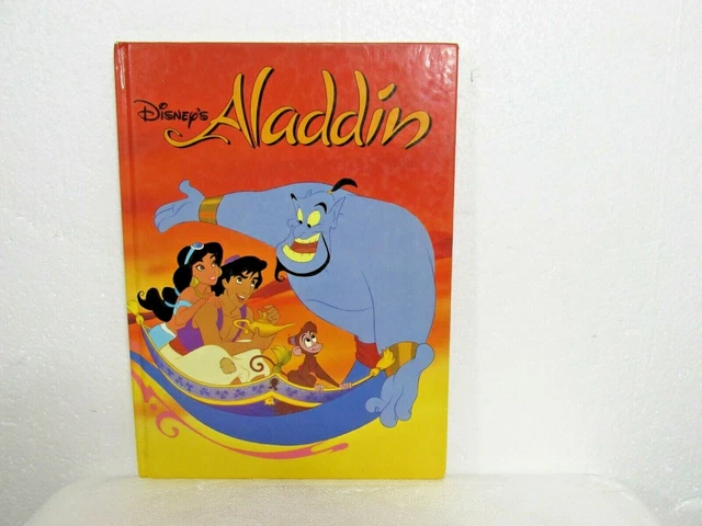 DISNEY CLASSIC SERIES - Aladdin - Vintage 1992 Hardcover Book - Good ...