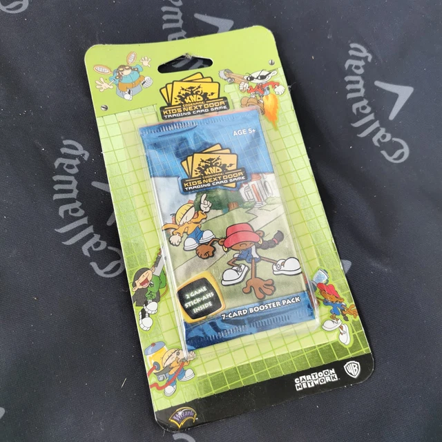 CARTOON NETWORK CODENAME Kids Next Door Trading Card Game Blister Pack ...