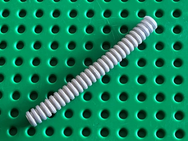 TUBE LEGO TECHNIC Pearl Light Gray Ribbed Hose 9L ref 78c09 set 8649 ...