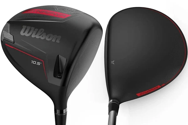 WILSON GOLF DYNAPWR Dynapower Driver 10.5 Regular Flex HZRDUS Red RDX ...