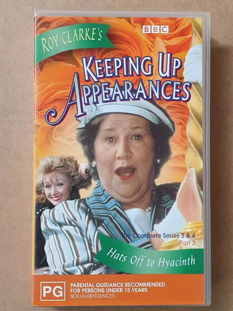 KEEPING UP APPEARANCES - Rating PG - VHS Tape Excellent - combined post ...