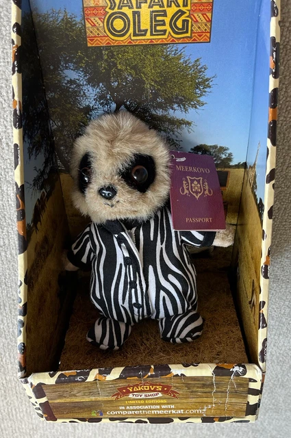 COMPARE THE MEERKAT Safari Oleg - Limited Edition With Certificates £5. ...