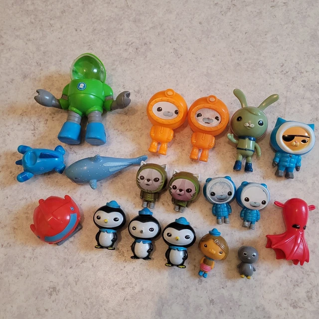 OCTONAUTS MAGAZINE FIGURE Toy Bundle Of 18 Captain Barnacles Peso Tweak ...