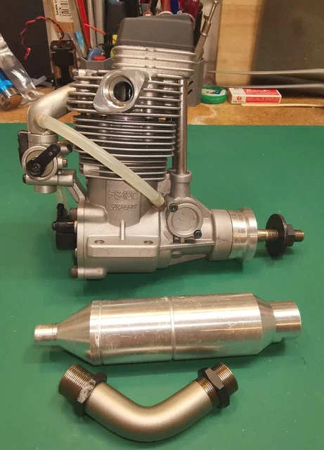 OS O.S. FS-120 Surpass Pump MkIII Mk3 Glow Four Stroke Model Engine ...