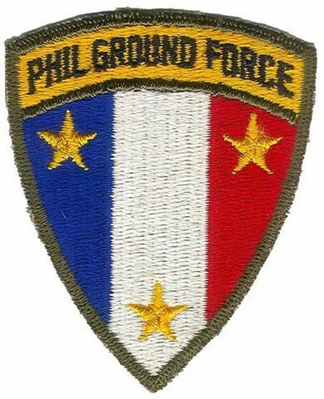 PATCH PHILIPPINE GROUND Force Unit Unit Patch Wwii (Reproduction) EUR 6 ...