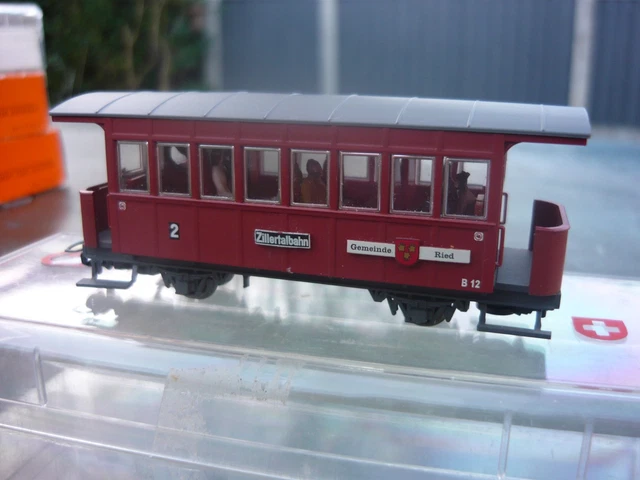 LILIPUT L371112 COACH Zillertalbahn Ried Passengers Lighting Boxed Hoe ...