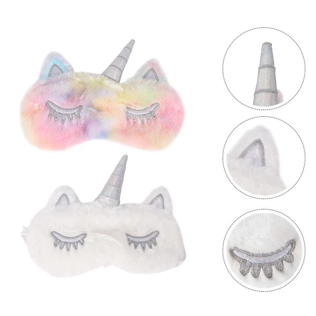 2 PCS CARTOON Sleep Mask Soft Sleeping Blindfold Eye Cover for Kids $25 ...