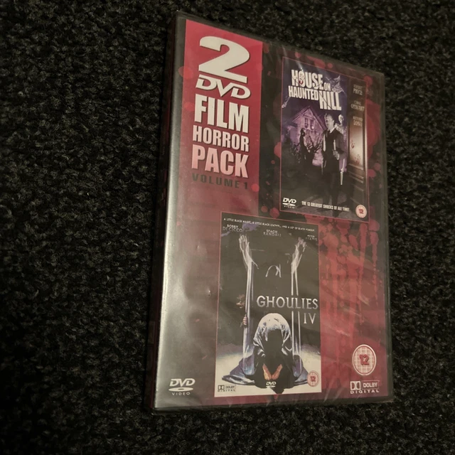 HOUSE ON HAUNTED Hill & Ghoulies 2-Disc DVD Set Brand New & sealed £21. ...