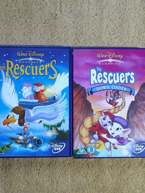 THE RESCUERS & The Rescuers Down Under DVD Bundle. £2.00 - PicClick UK