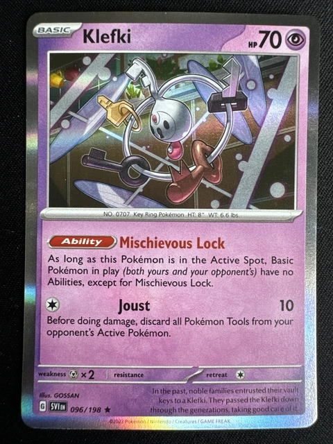 KLEFKI 096/198 - Écarlate & Violette - Pokémon TCG - Holo Rare - Neuf ...