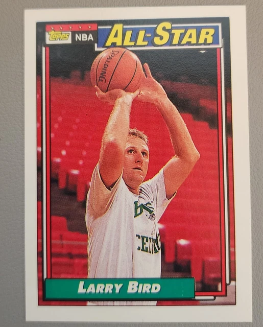 CARTE DE BASKETBALL Larry Bird 1992-93 Topps Gold #100 Boston Celtics ...