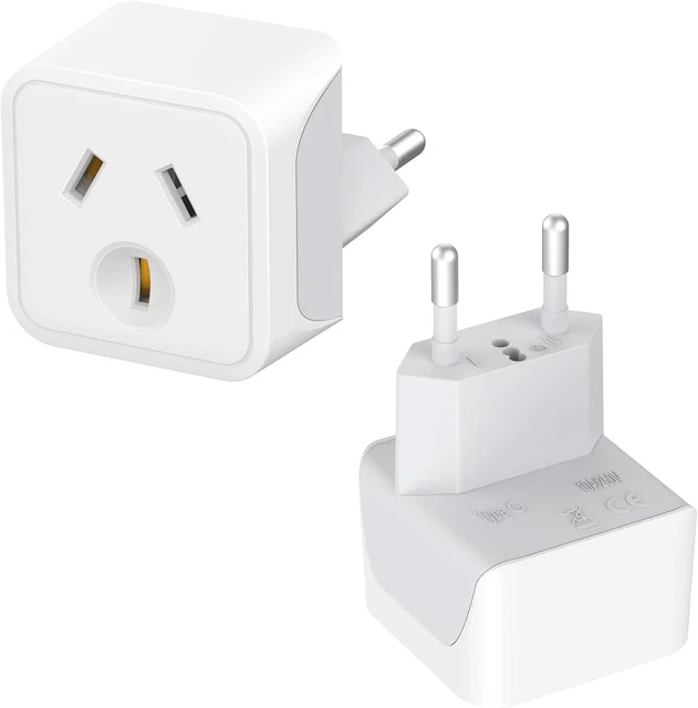 2 PACK JAPAN Travel Adapter, AU to Japan Plug Adapter Type a Travel ...
