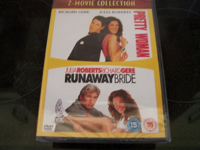 DVD /PRETTY WOMAN/THE runaway Bride (RICHARD GERE/JULIA ROBERTS (NEW ...