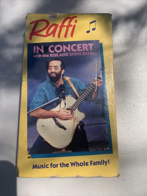 RAFFI IN CONCERT With the Rise and Shine Band (VHS, 1988) #143 $40.46 ...