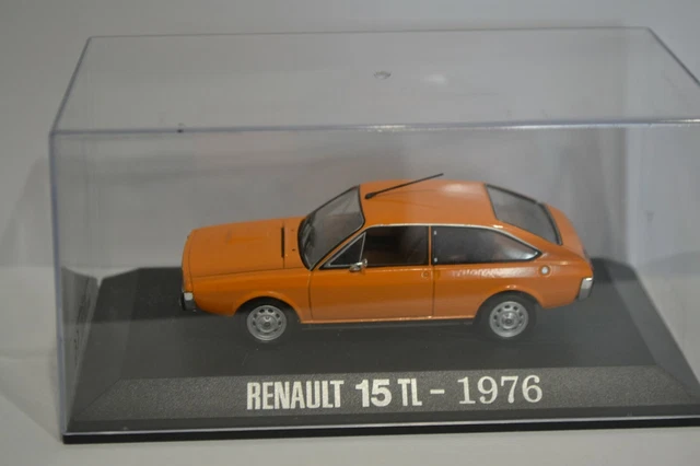 MINIATURE RENAULT 15 TL 1976 1/43 ixo-universal hobbies-A60 EUR 35,00 ...