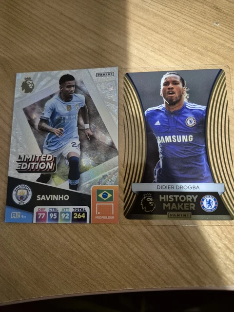 PANINI ADRENALYN XL Premier League 2025 Didier Drogba History Maker ...