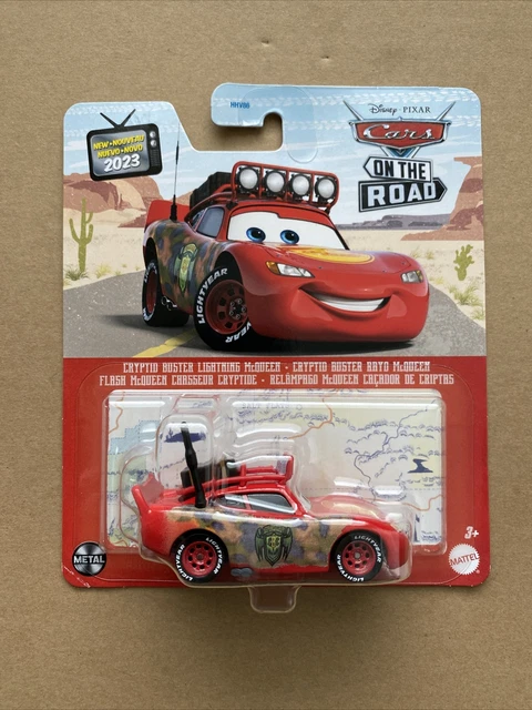 DISNEY PIXAR CARS On The Road 2023 Cryptid Buster Lightning McQueen New ...