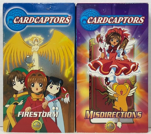 CARDCAPTORS FIRESTORM & Misdirections VHS Tapes - Tested Works Good $39 ...