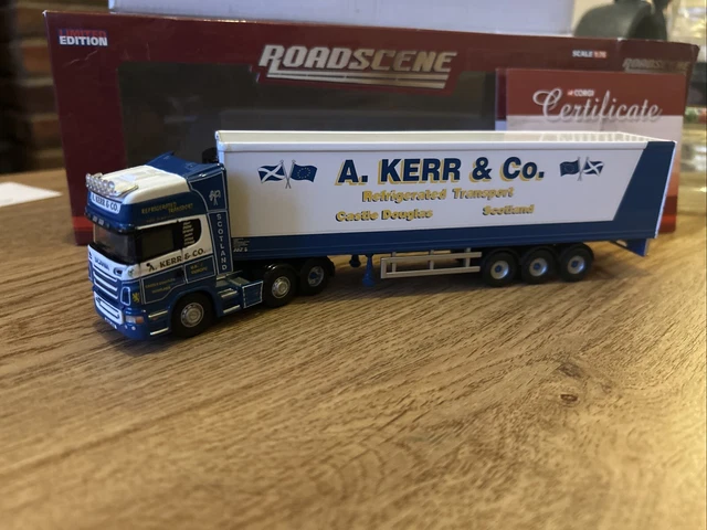 CORGI MODERN ROADSCENE CC18105 Scania R Series Fridge A Kerr & Co 1:76 ...