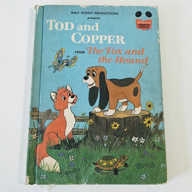 1981 BOOK WALT Disney Tod and copper from The Fox and the hound £3.93 ...