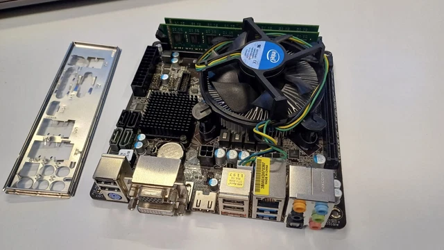 ASROCK H77M-ITX MOTHERBOARD LGA1155, 16GB DDR3 Mini-ITX with Xeon E3 ...