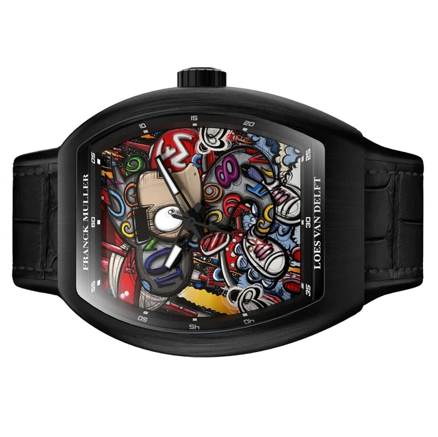 FRANCK MULLER VANGUARD Color Dreams Loes Van Delft V43 SC DT TT PAS DE ...