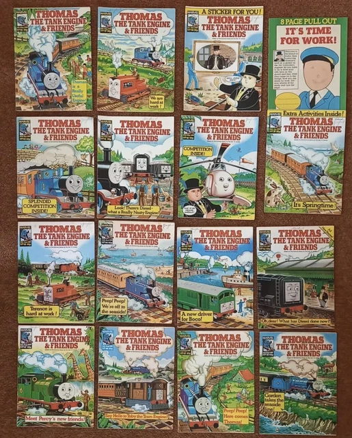 VINTAGE THOMAS THE Tank Engine & Friends Marvel Comics No’s. 36-50 ...