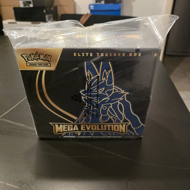 POKÉMON TCG: MEGA Evolution Elite Trainer Box (Mega Lucario) - ETB New ...