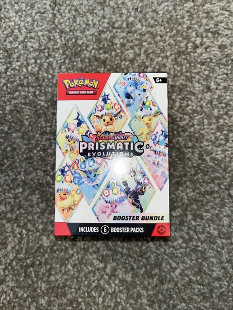 POKÉMON TCG PRISMATIC Evolutions Booster Bundle Box - New & Factory ...