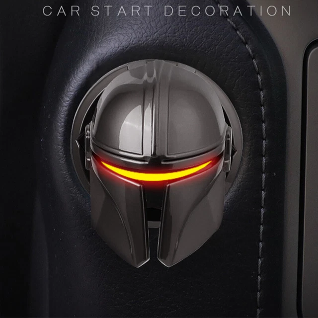 Car Interior Engine Ignition Start Stop Push Button Switch Button Cover 2990