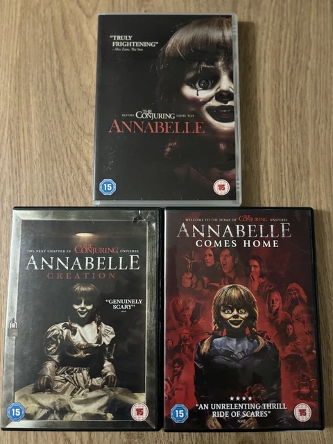 ANNABELLE 3-FILM COLLECTION NEW SEALED DVD BOX SET £18.50 - PicClick UK