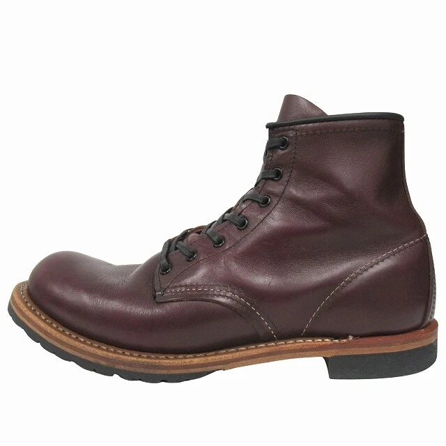 DISCONTINUED RED WING Redwing 9011 Beckman Work S Shoes Leather Black ...