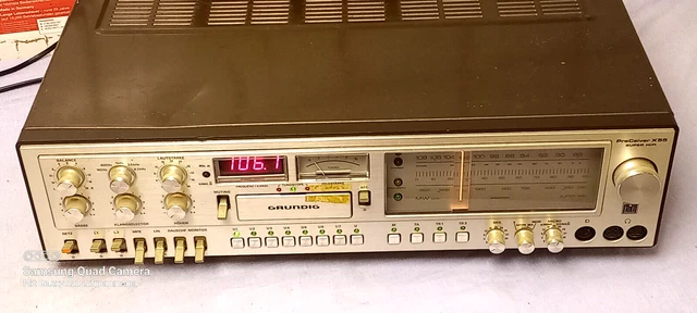 GRUNDIG PRECEIVER X55A si funktioniert; trotzdem E.-Teile od ...