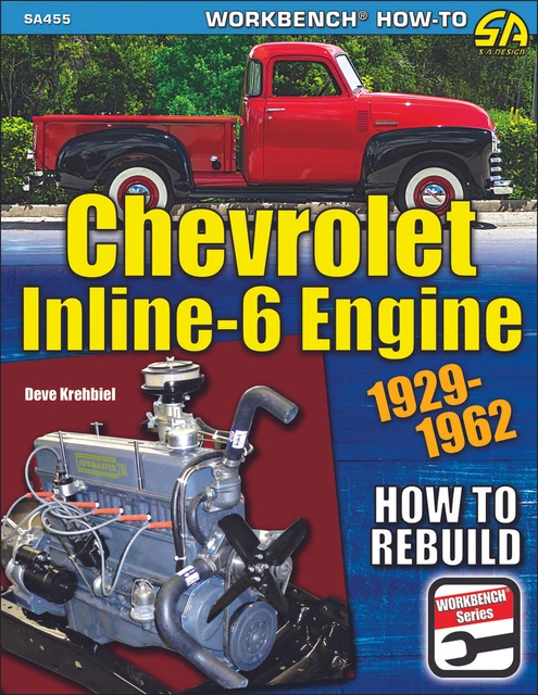 HOW UMBAU CHEVROLET Inline 6 Zylinder Motor 1929-1962 Stovebolt Sechs ...