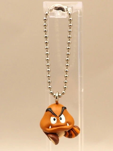 GOOMBA SUPER MARIO 3D Land Mini Figura Llavero Nintendo Japón W219 EUR ...