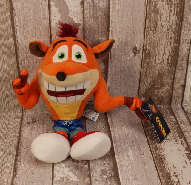CRASH BANDICOOT PLUSH Toy 32cm 25th Anniversary New £12.99 - PicClick UK