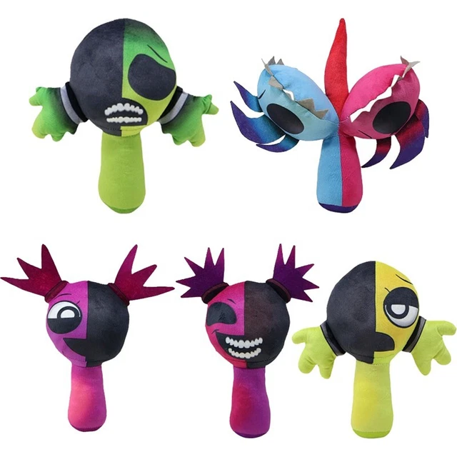 TERRIFYING SPRUNKI PLUSH Toy Simon Oren Winda Sprunki Character Doll ...