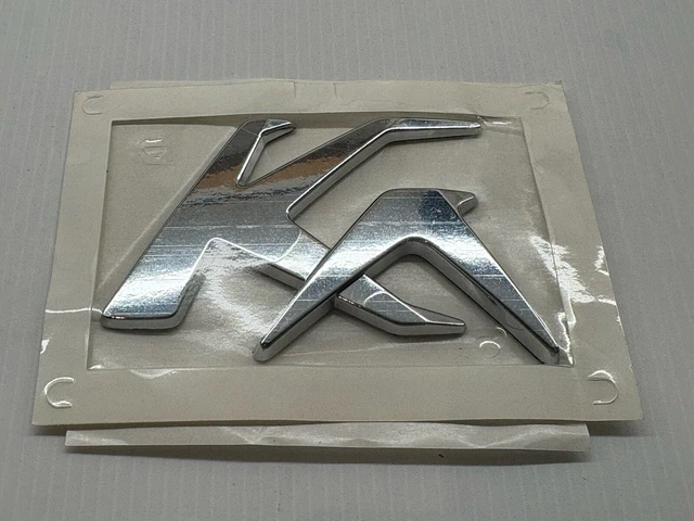 NEW FORD KA Mk2 Rear Boot Badge Emblem Chrome 2008-2016 Genuine 1916891 ...