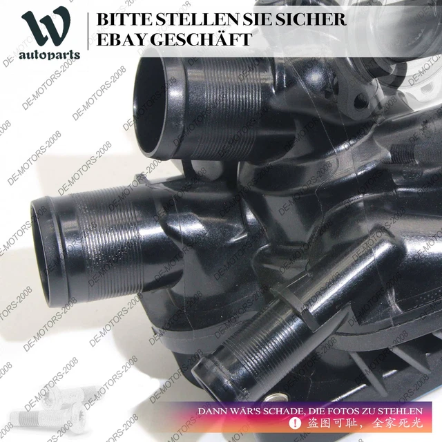HELLA 1X MOTORENWASSERTURBINE +1x Thermostat für BMW Mini Cooper R55 ...