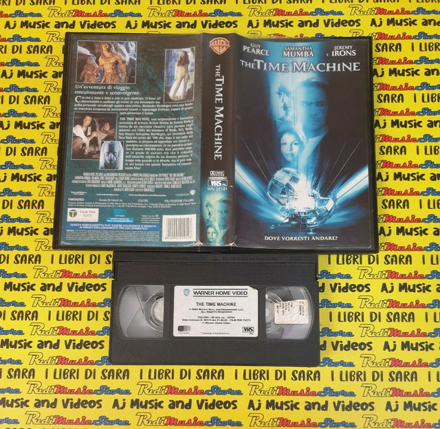 VHS FILM THE TIME MACHINE 2002 Guy Pearce Samantha Mumba WARNER (F41 ...