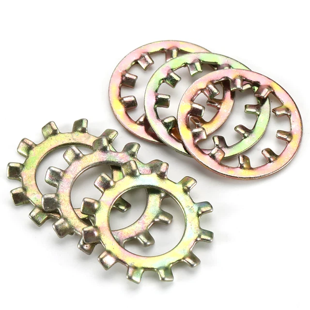 M3 M4 M5 M6 M8 M10 M12 Carbon Steel Shakeproof Lock Toothed Serrated Washers £1.92 - PicClick UK